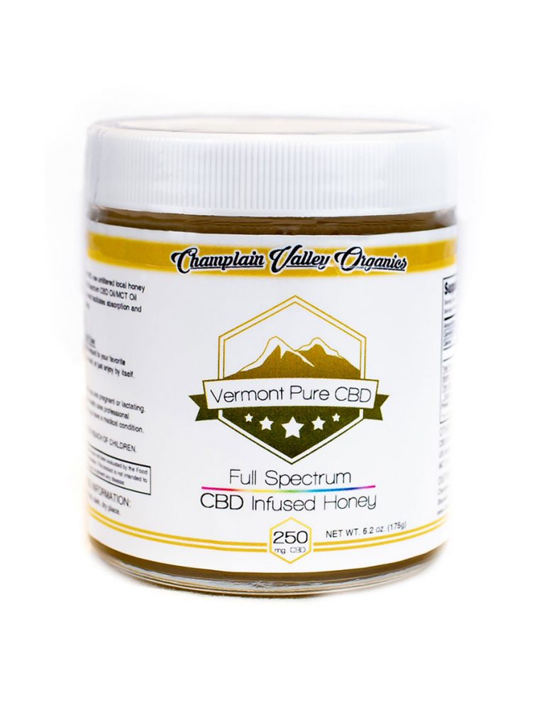 Full Spectrum CBD Infused Honey - Vermont Pure CBD